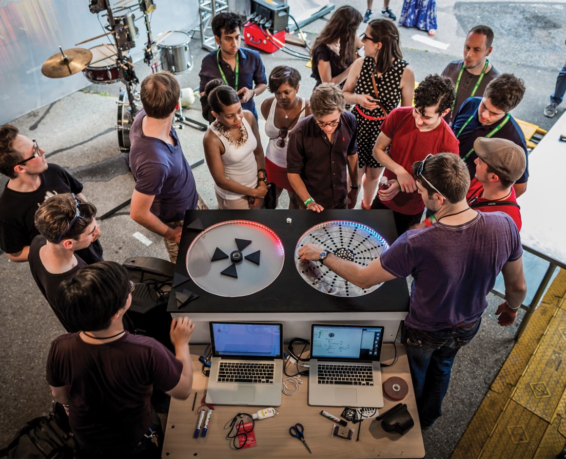 This Sculpture Turns Movement Into Music