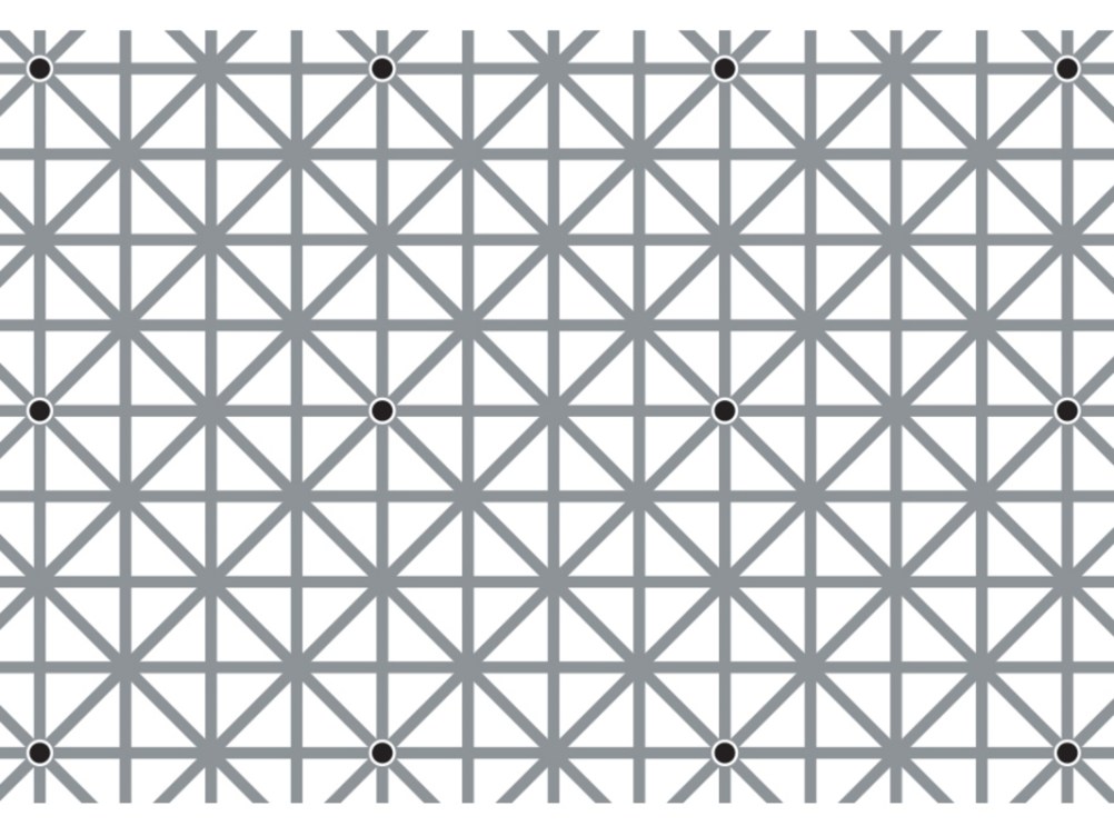 Your brain won’t let you see all 12 dots in this image