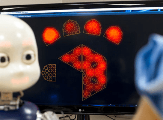 Watch This Childlike Humanoid Robot Begin To Comprehend Language