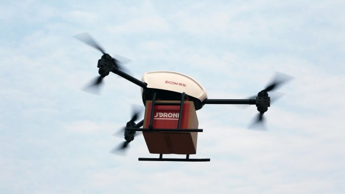 In China, an e-commerce giant builds the world's biggest delivery drone