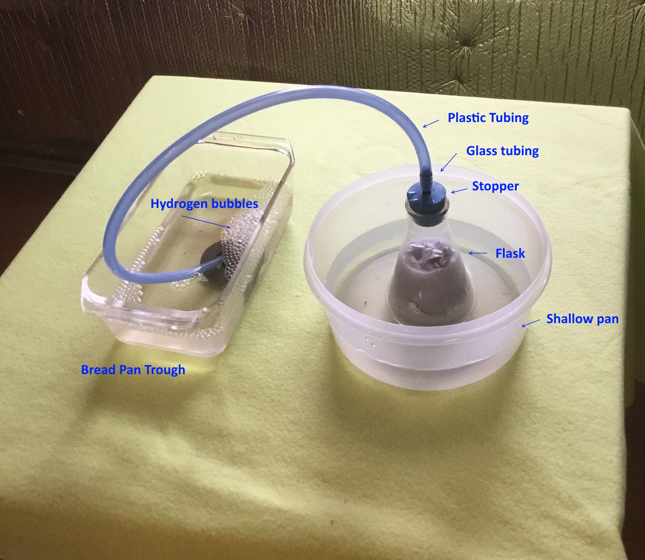 Make these tiny, exploding hydrogen bubbles
