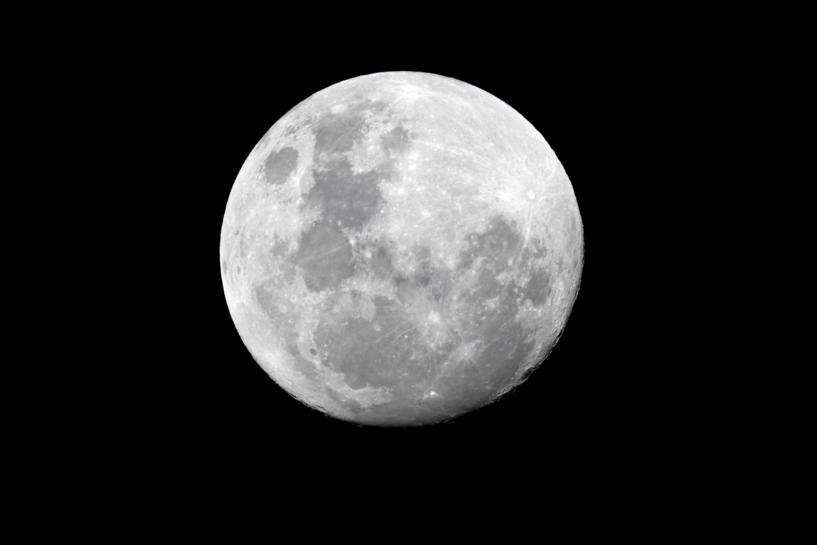 A guide to the moon's craters, seas, and ghostly shine