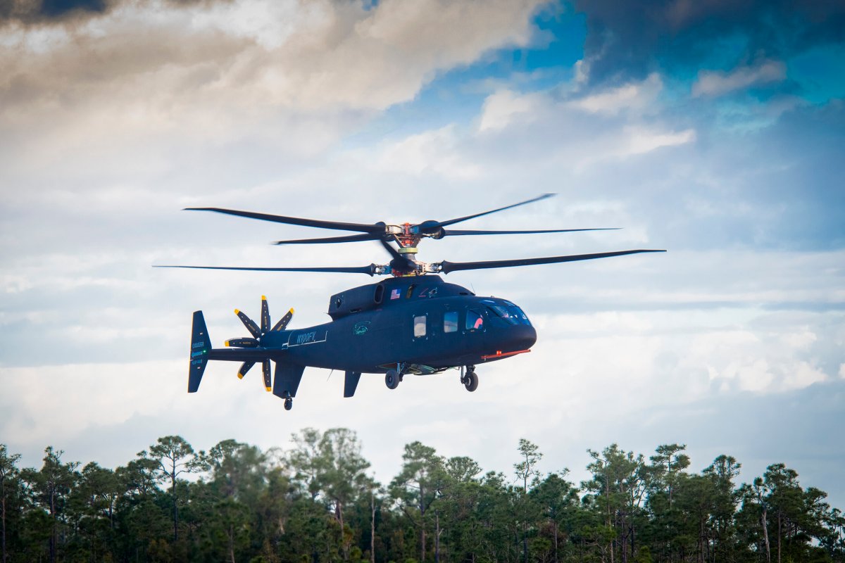 Dual rotors could make the Defiant one of the world's fastest helicopters