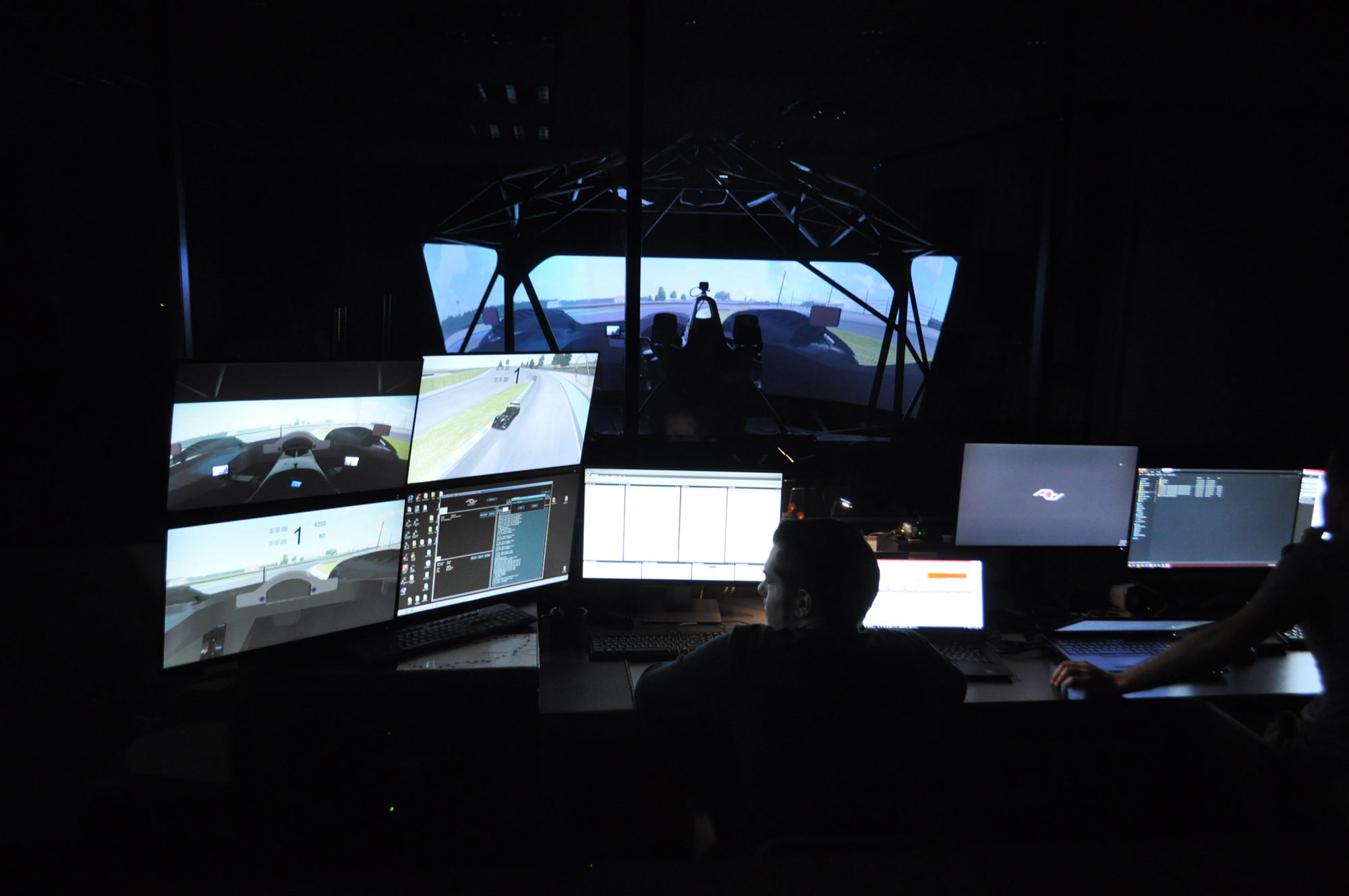 Inside the racing simulators drivers use for realistic training
