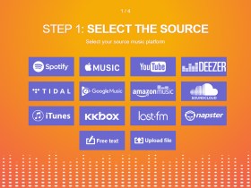 How to move playlists between music streaming services