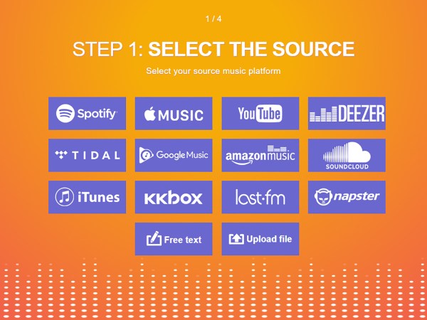 How to move playlists between music streaming services
