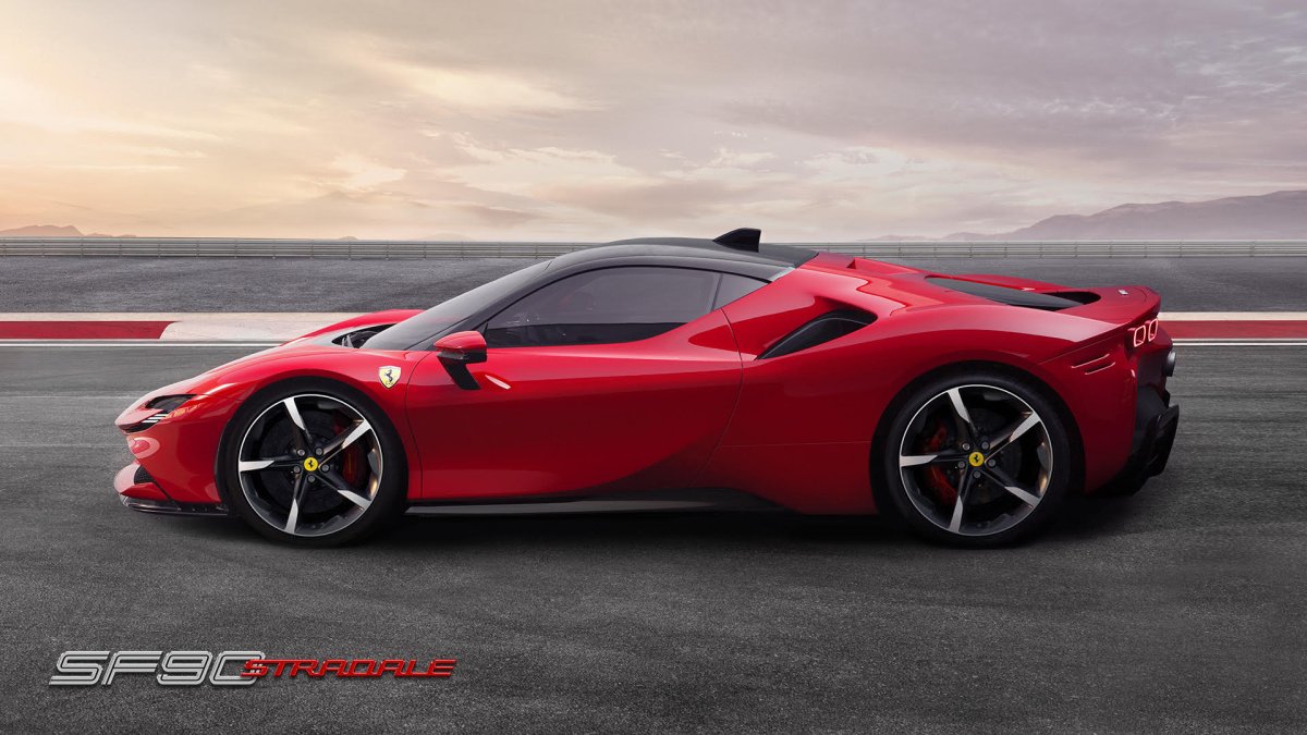 Ferrari's fastest production car is an electric hybrid
