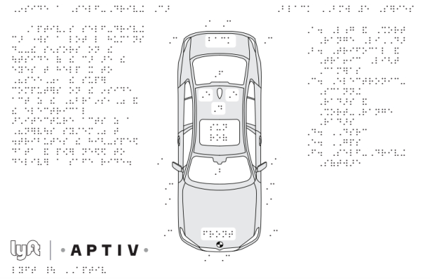 Lyft's braille guide to autonomous tech helps the blind become familiar ...