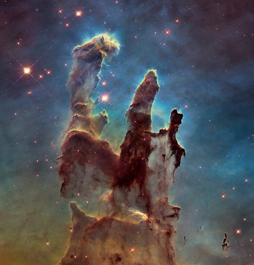How scientists colorize Hubble’s deep space photographs