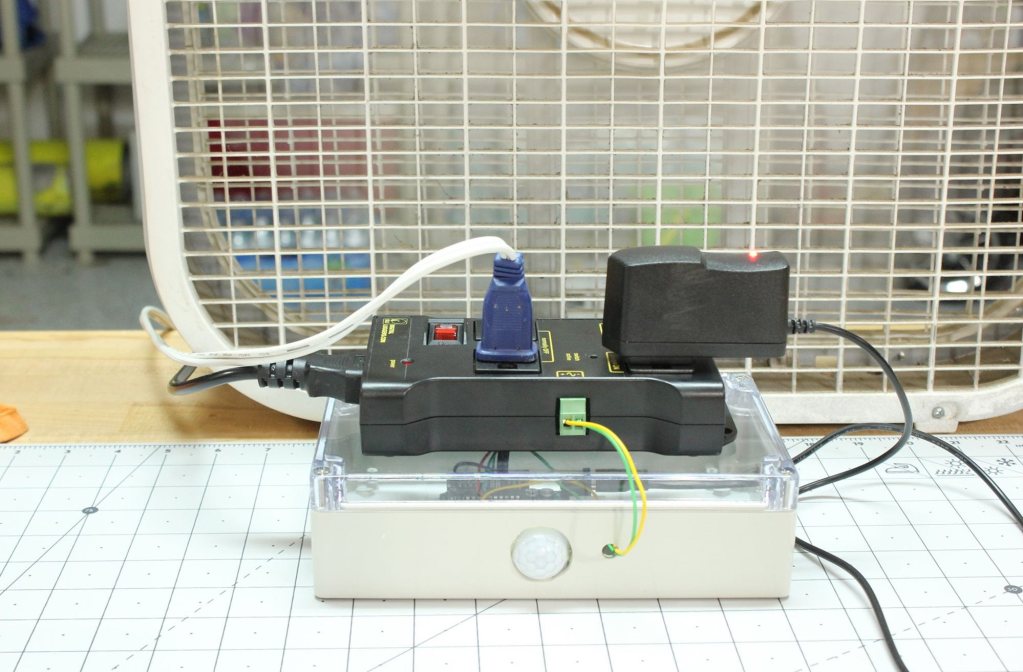 How to build a motion-controlled fan