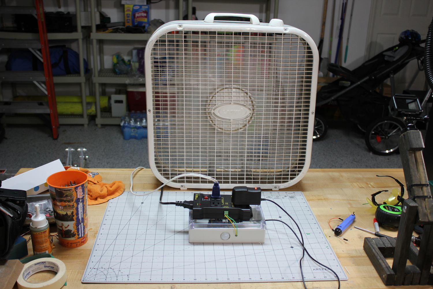 How to build a motion-controlled fan