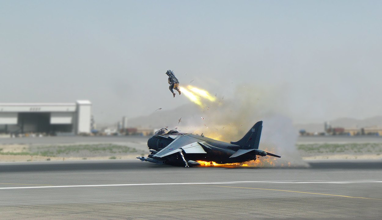 What it's like to eject out of a military jet