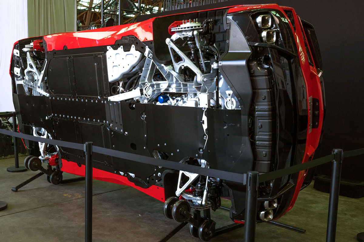 An inside look at the 2020 Corvette Stingray's innovative chassis design