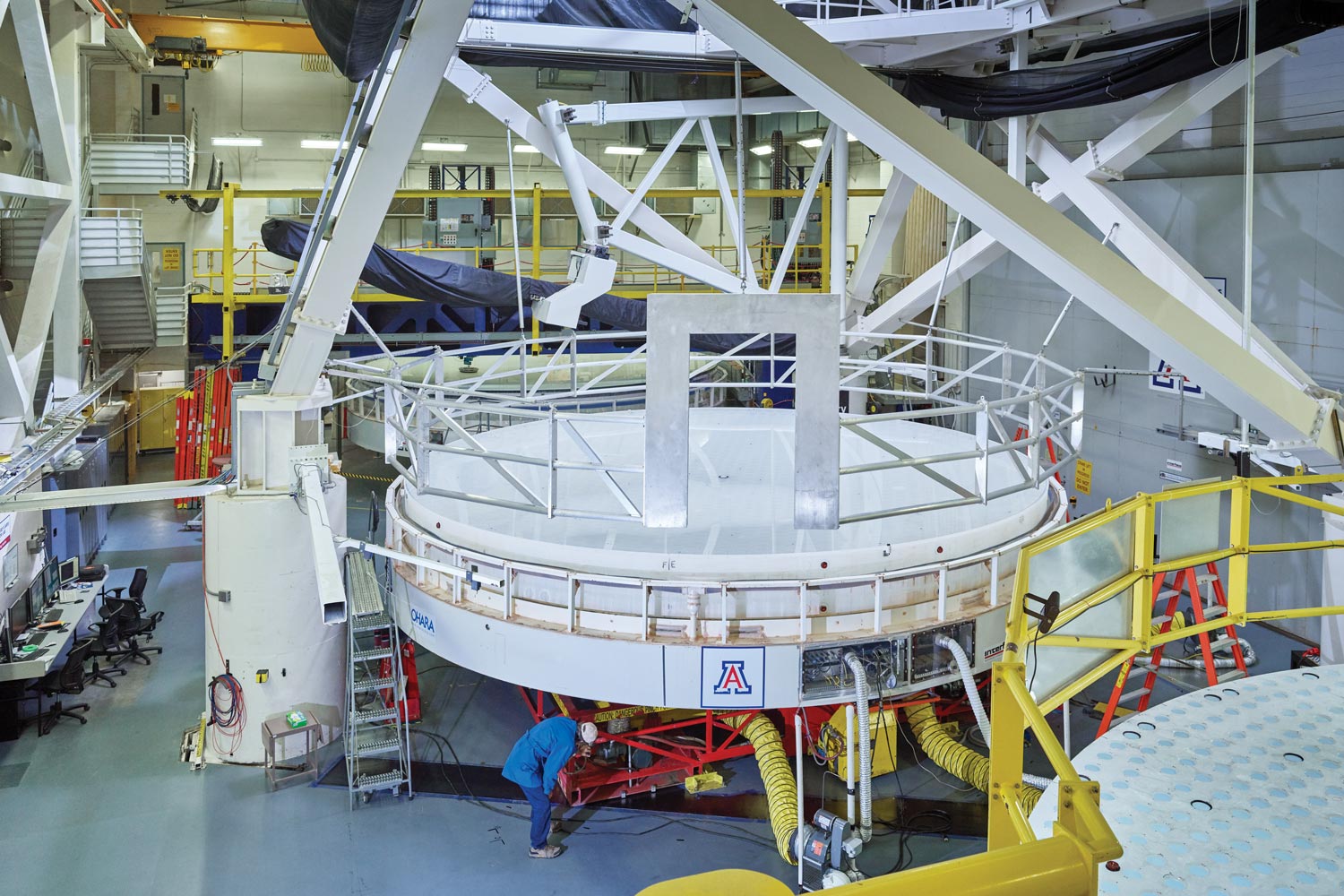 Behind the looking glass of the world’s biggest telescope