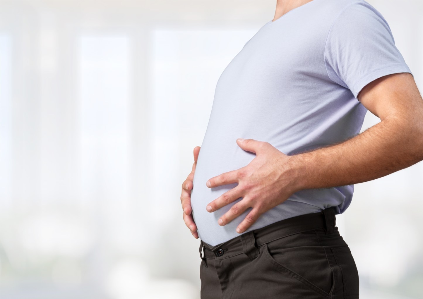 Your stretching intestine is what tells your brain to stop eating