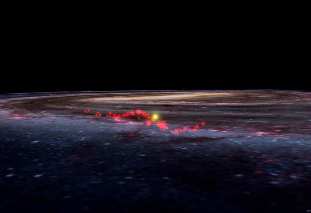 The biggest gaseous structure in our galaxy is filled with baby star ...
