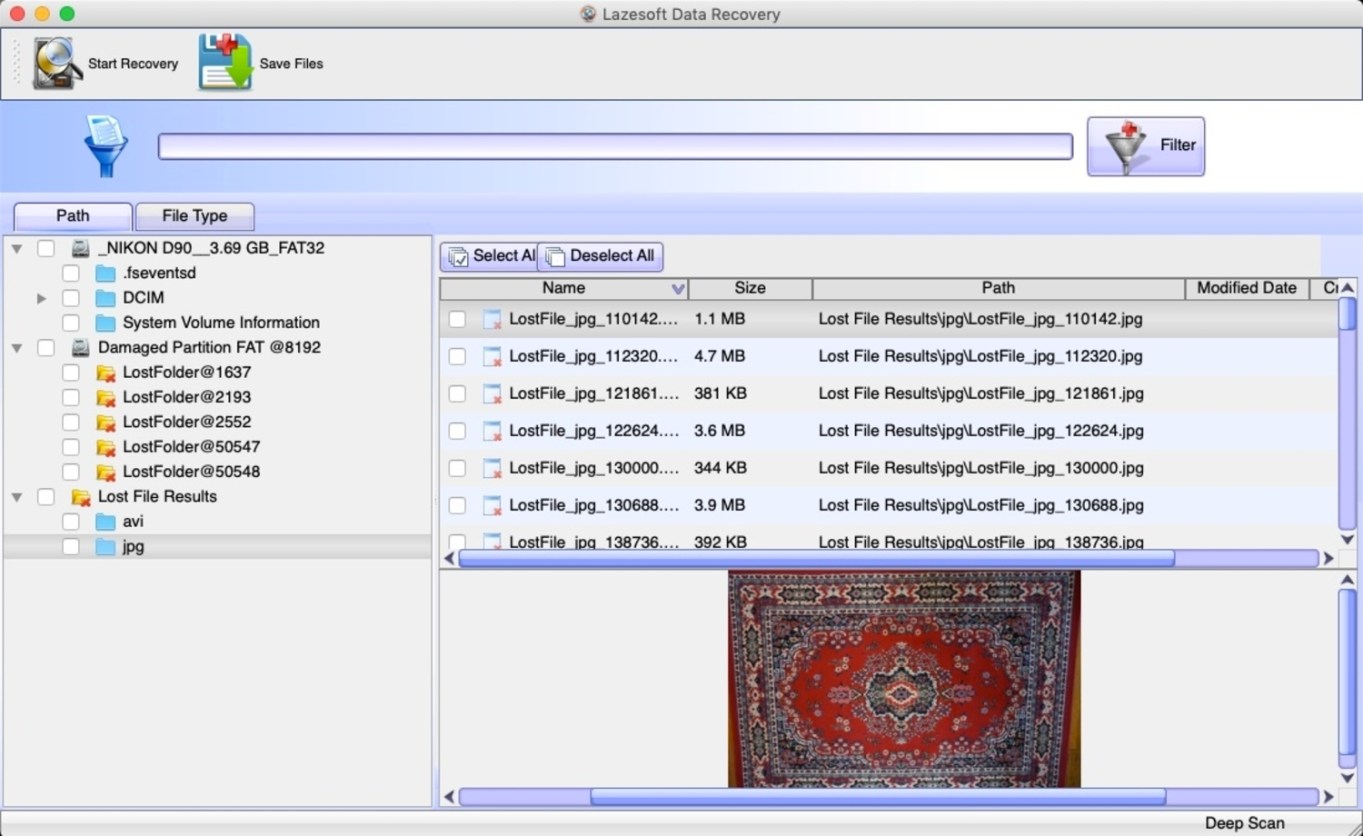 How to recover deleted photos from a memory card