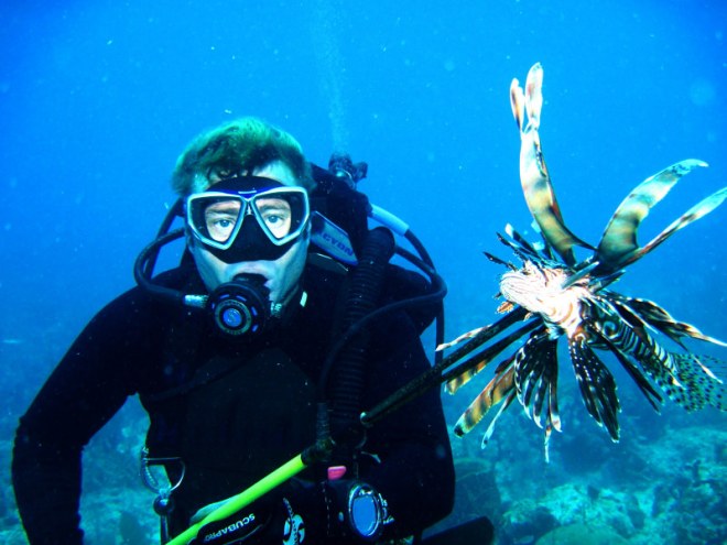 This harpoon-throwing robot is designed to hunt destructive lionfish