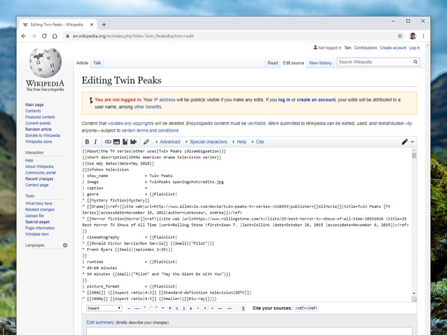Become a Wikipedia master by accessing special pages and other handy tricks