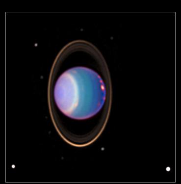 Did Uranus get smacked so hard it spun sideways?