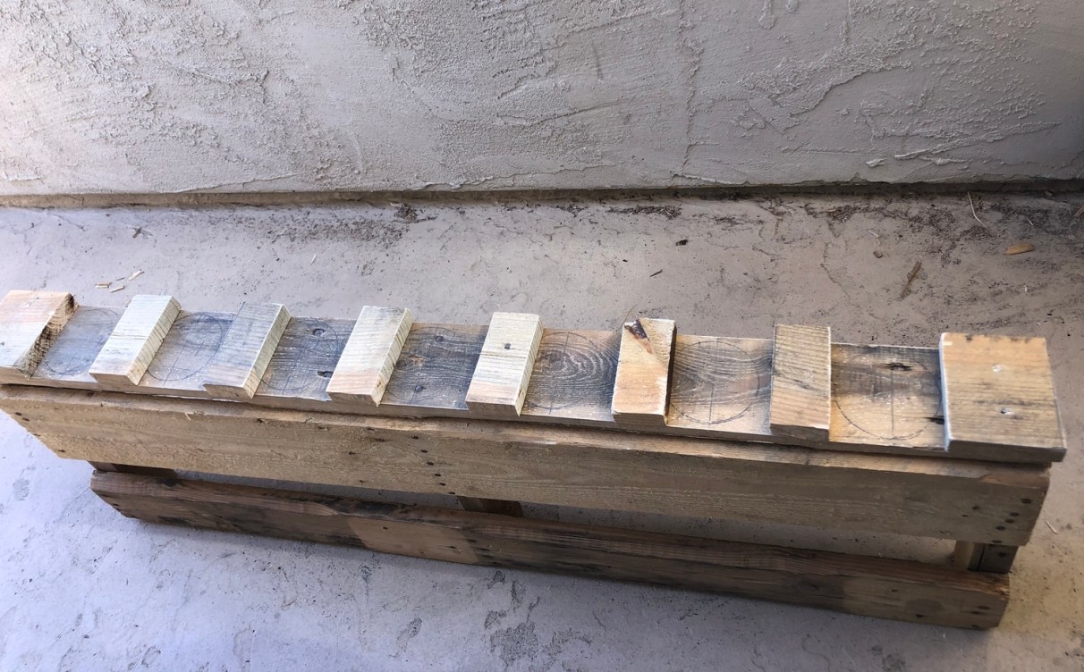 The cheapest way to build your own wine rack