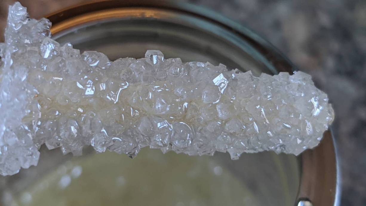 Stay-at-home science project: Grow your own rock candy