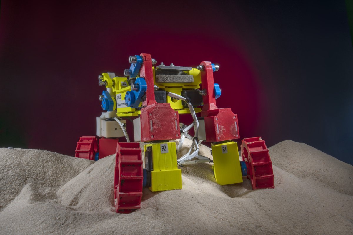 This little NASA rover can conquer sand and steep hills