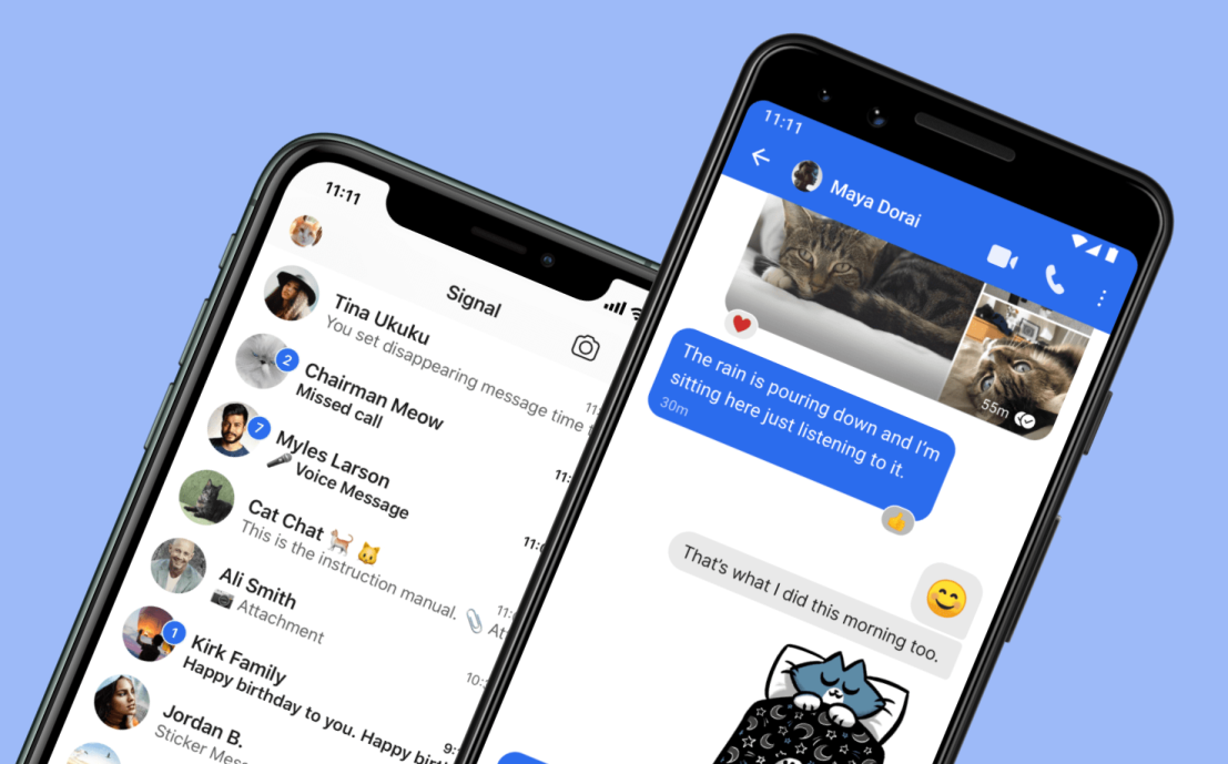 The Signal app is great way to get started with encrypted messaging