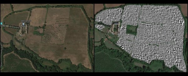 Scientists explored a buried Roman city without digging up an ounce of soil