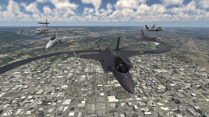 The US’s flagship fighter jet simulator is now multiplayer