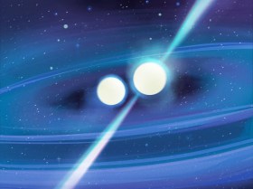 A lopsided pair of dead stars could reveal some of the universe’s secrets