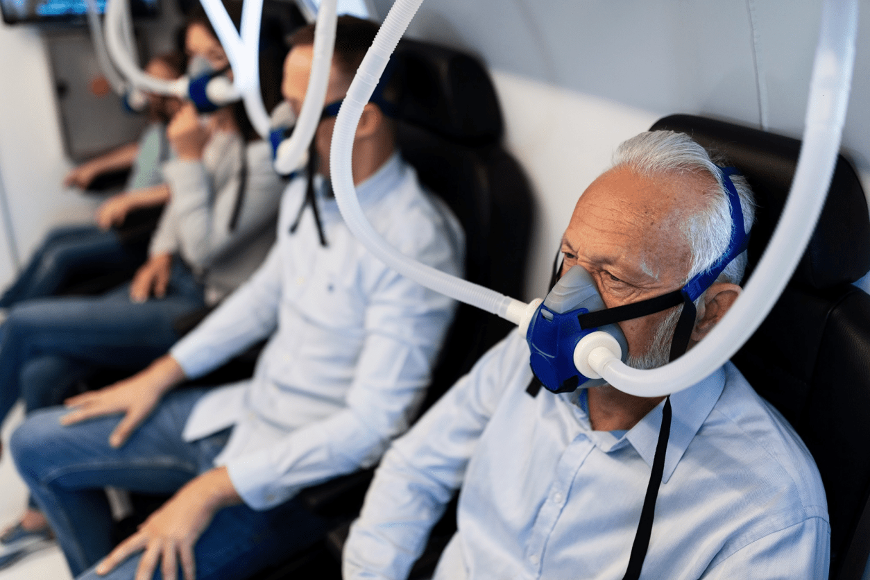 Inhaling pure oxygen could keep your brain younger for longer