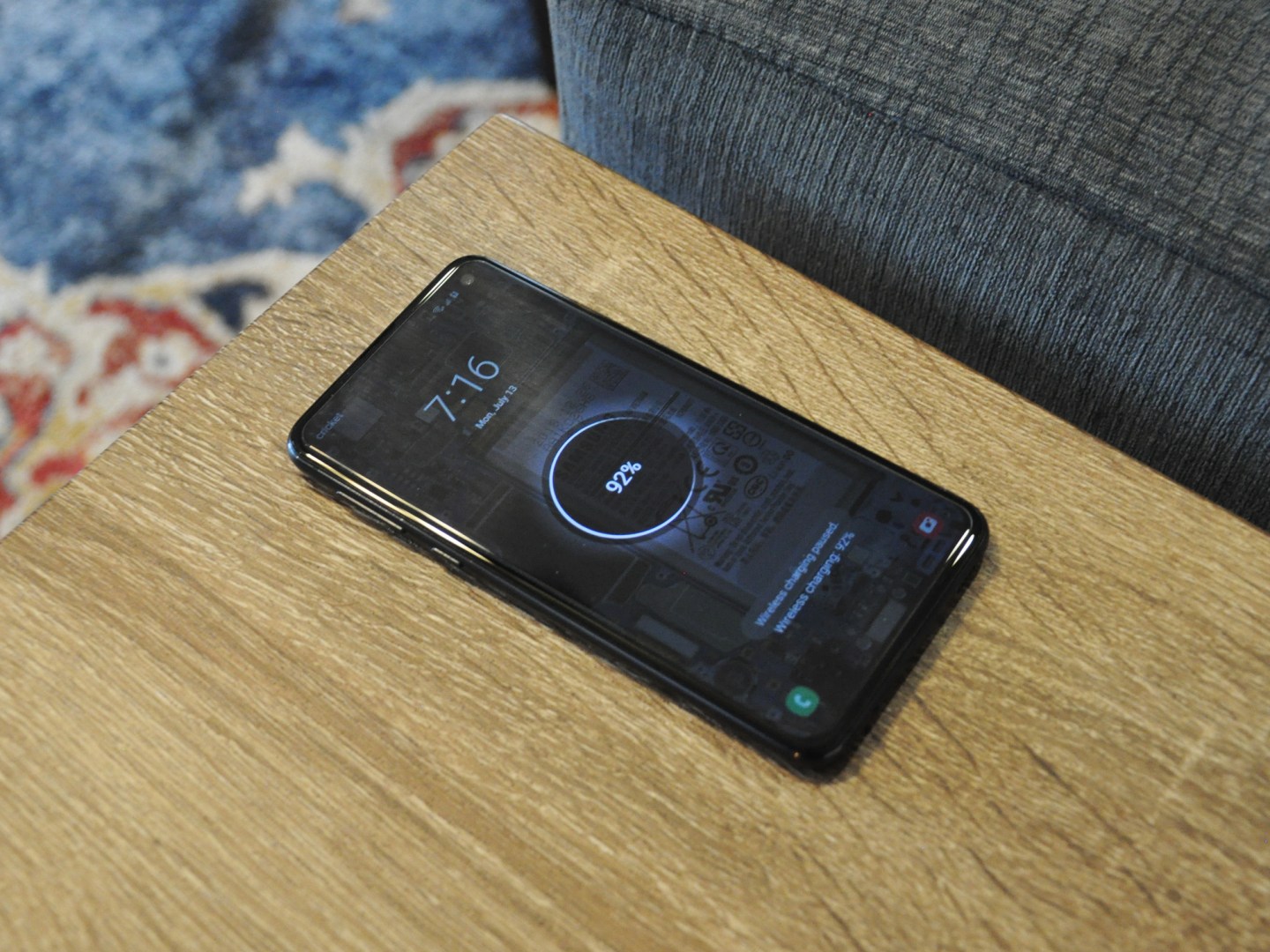 Build a wireless charger right into a table