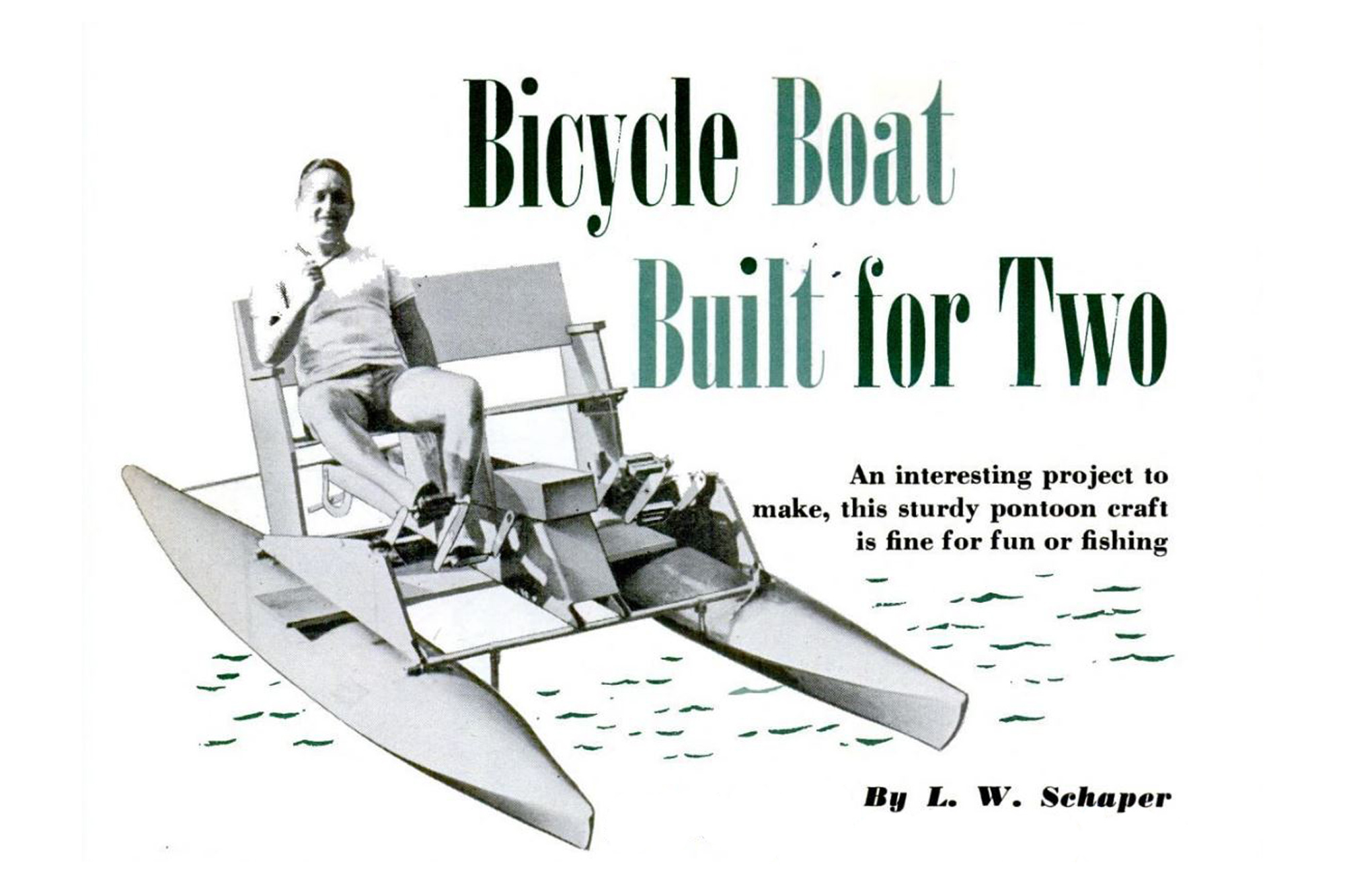 This DIY-er found a boat he liked in the PopSci archives. Then he built it.
