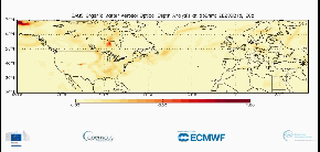 Wildfire smoke travels far but never really disappears