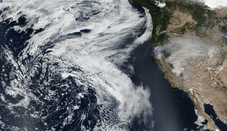 Wildfire smoke travels far but never really disappears