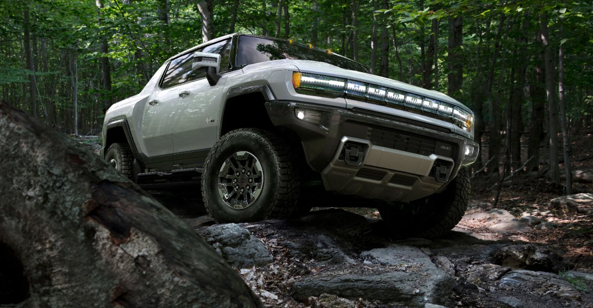The 2022 GMC electric Hummer looks a lot different than you might expect