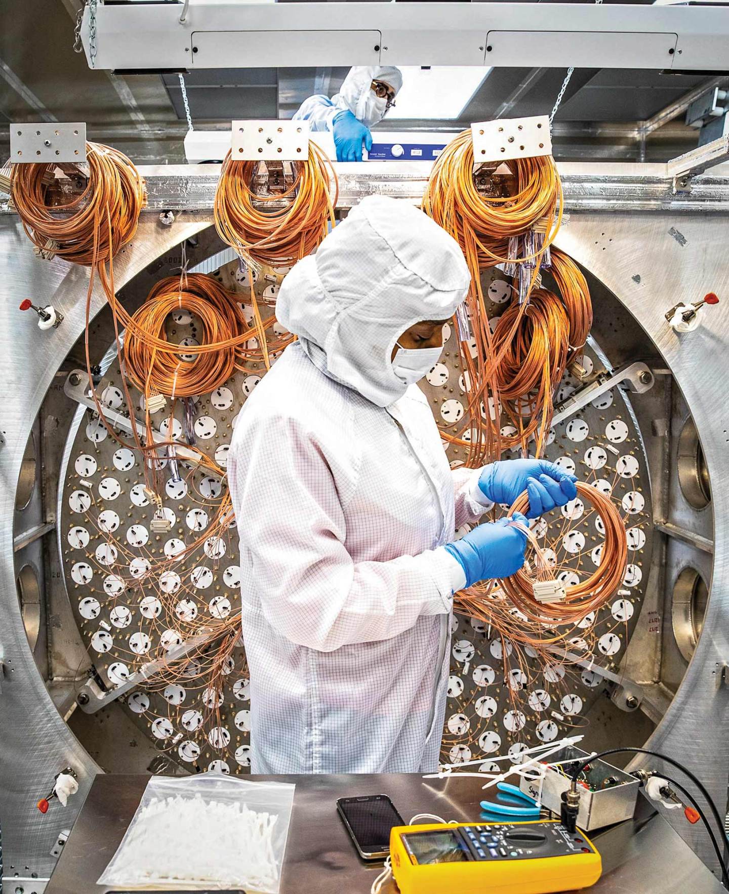 Glimpse the gold mine where scientists are searching for dark matter