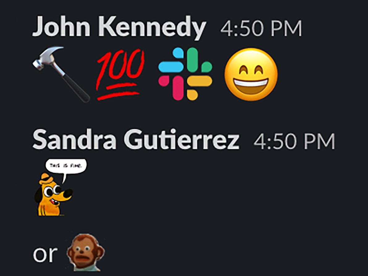 Emojis and reaction GIFs make Slack better. Here’s how to create them.