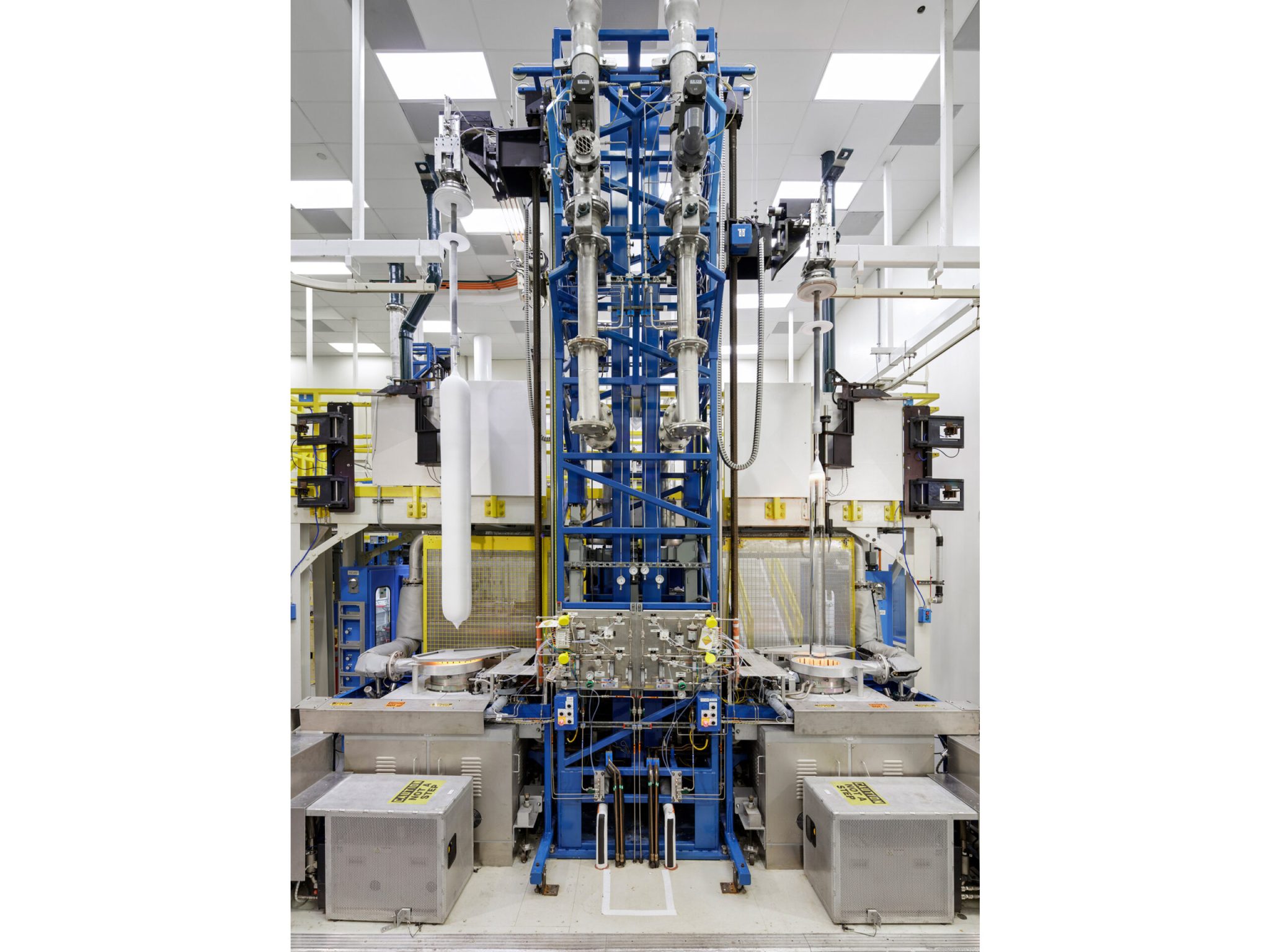 An inside look at how fiber optic glass is made