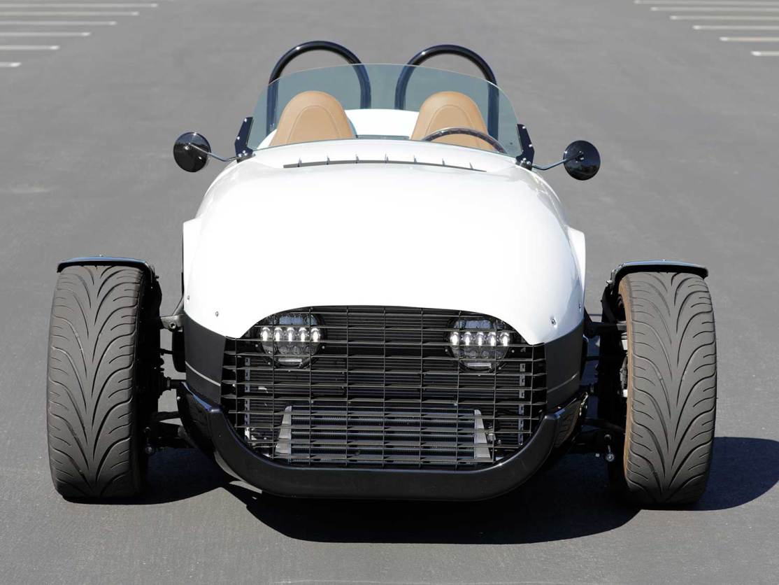 This bespoke ride is half car, half motorcycle, all fun