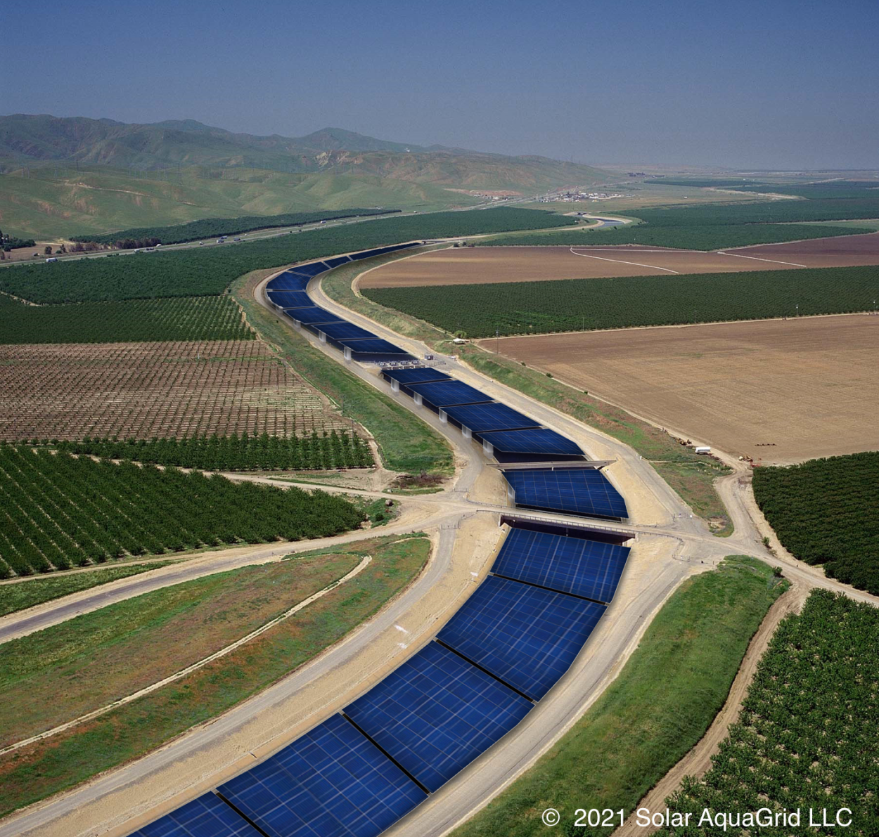Solar canals create renewable energy and save water at the same time