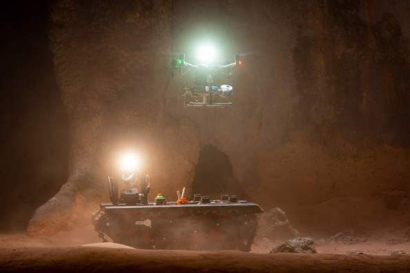DARPA eyes robot dogs and other bots for cave combat | Popular Science