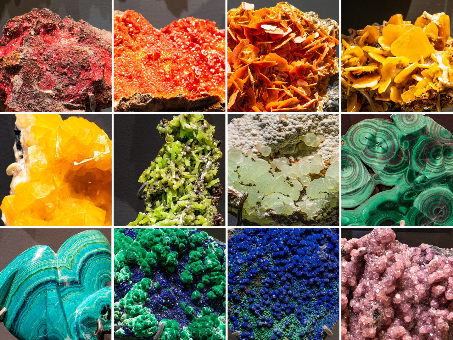 How minerals and rocks reflect rainbows, glow in the dark, and ...