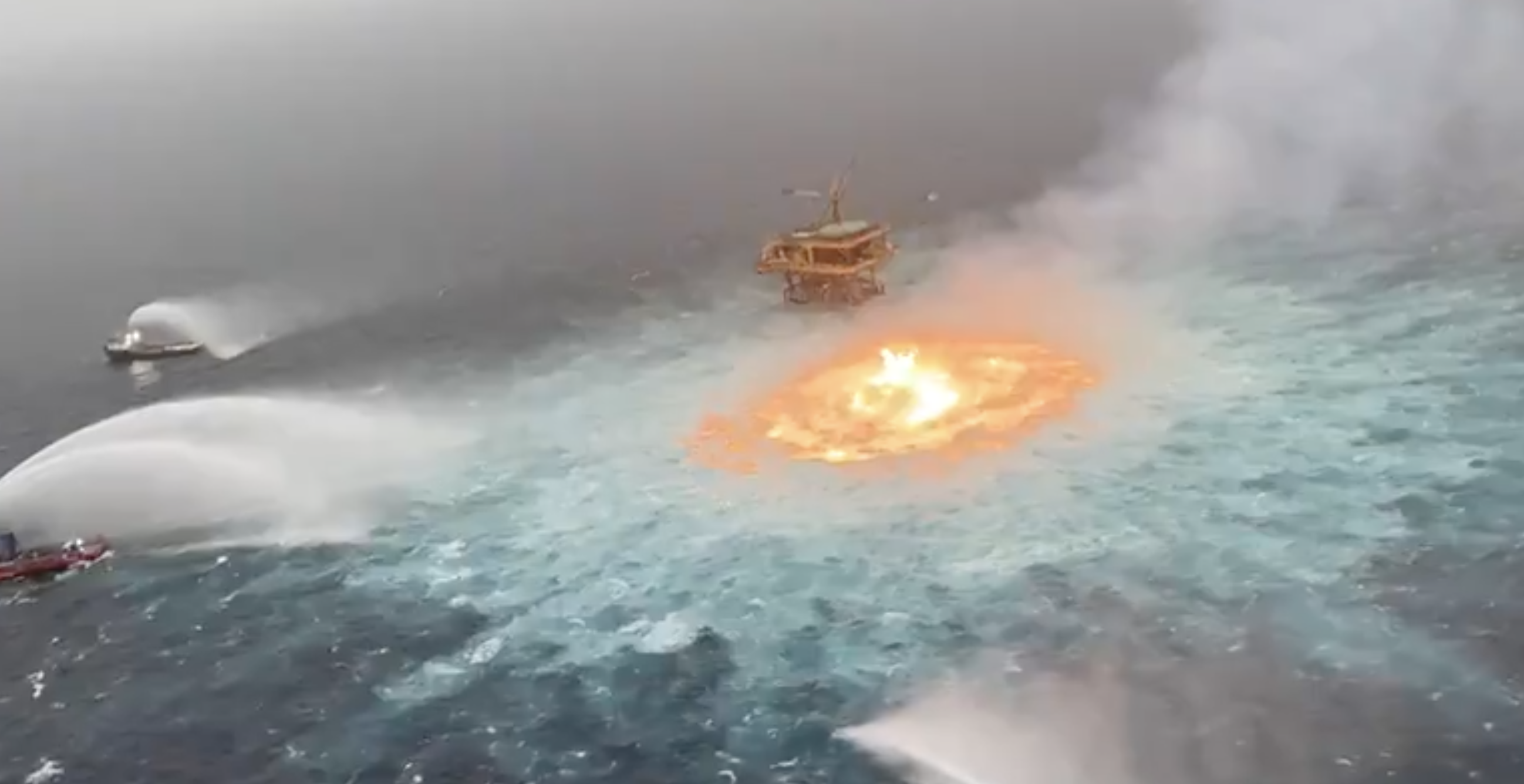 A gas leak set the ocean on fire | Popular Science