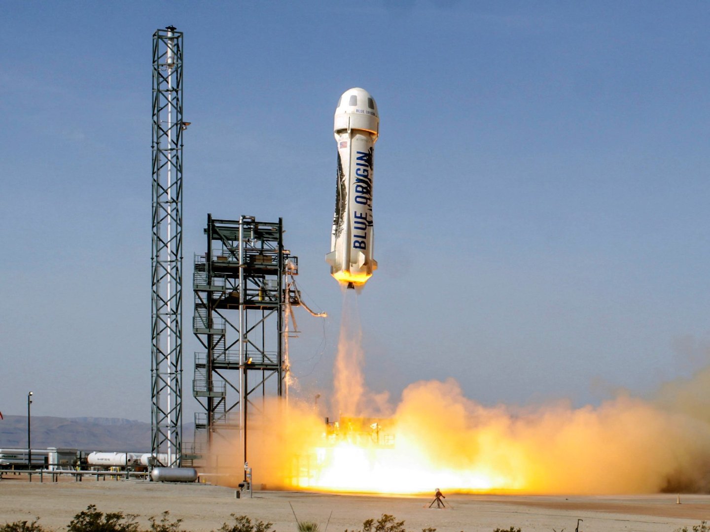 Blue Origin brought the first official tourists to space | Popular Science