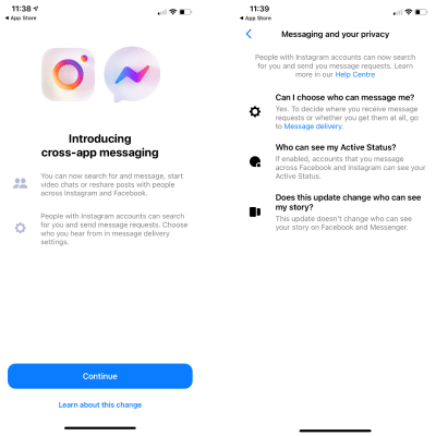 Group chats across Messenger and Instagram are here | Popular Science