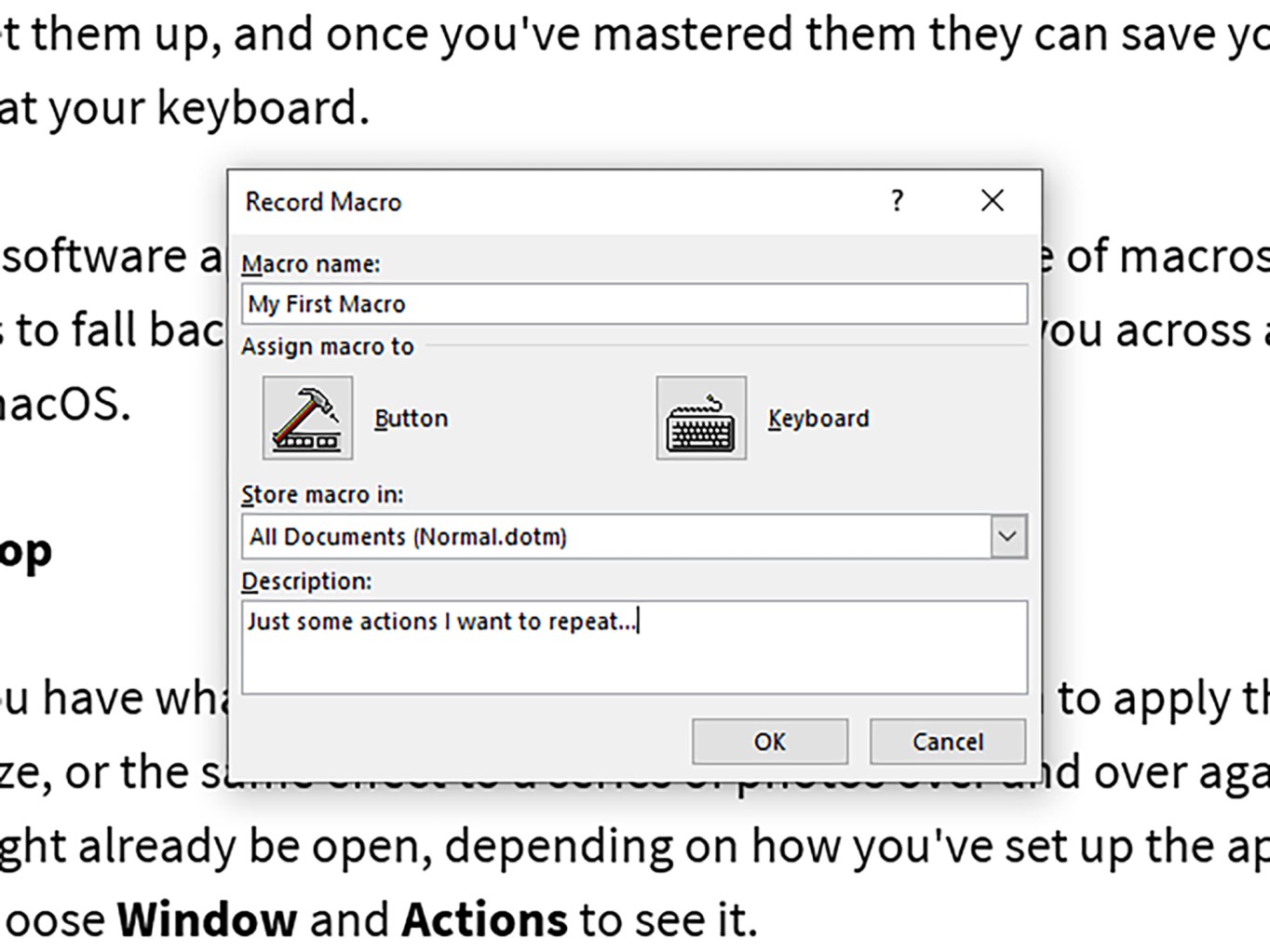 How to use and create macros to automate computing tasks | Popular Science