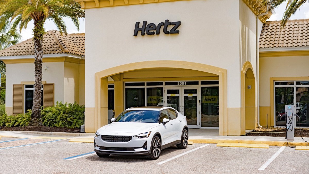 Hertz is trying to offer more EVs, but it's a slow process | Popular ...