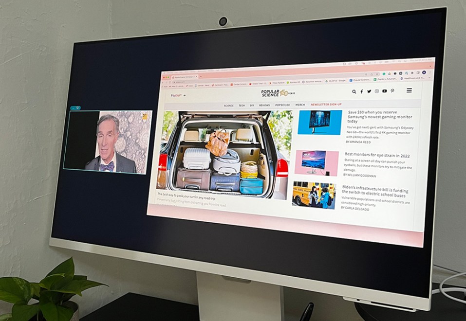 The best monitors with built-in webcams of 2024 | Popular Science